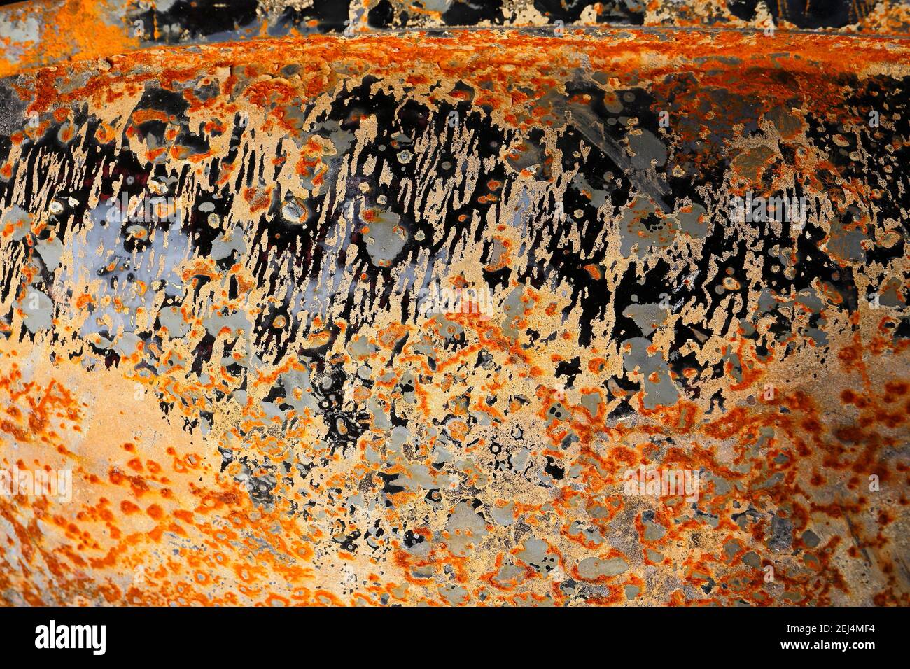 Rust and paint spots Stock Photo - Alamy