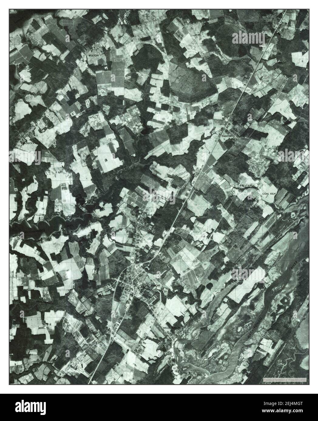 Exmore, Virginia, map 1977, 1:24000, United States of America by ...