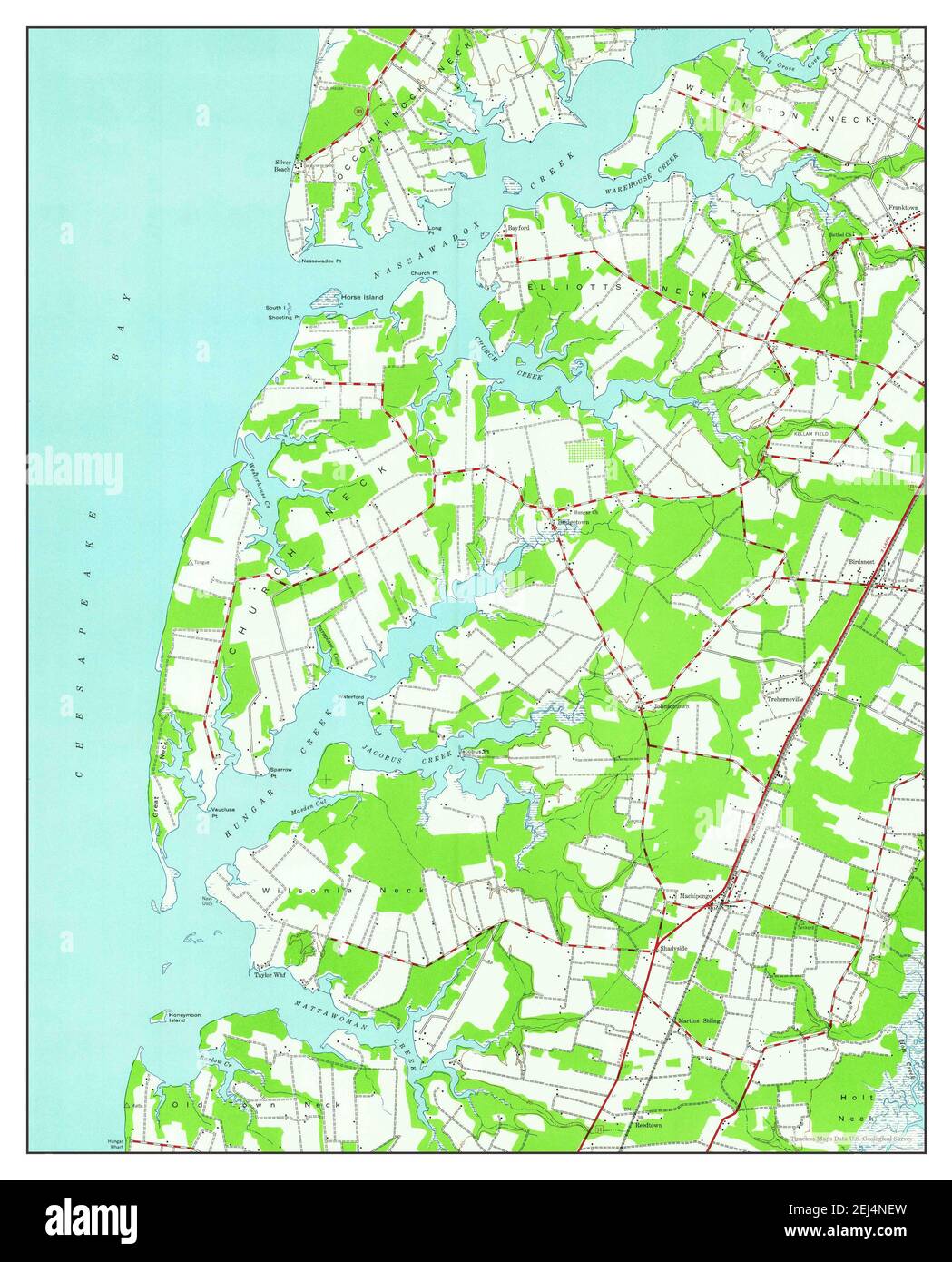 Franktown, Virginia, map 1943, 1:24000, United States of America by ...