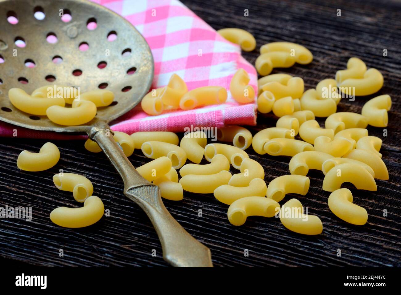 Pasta with ladle, pasta, pasta, food, food, croissant pasta Stock Photo ...