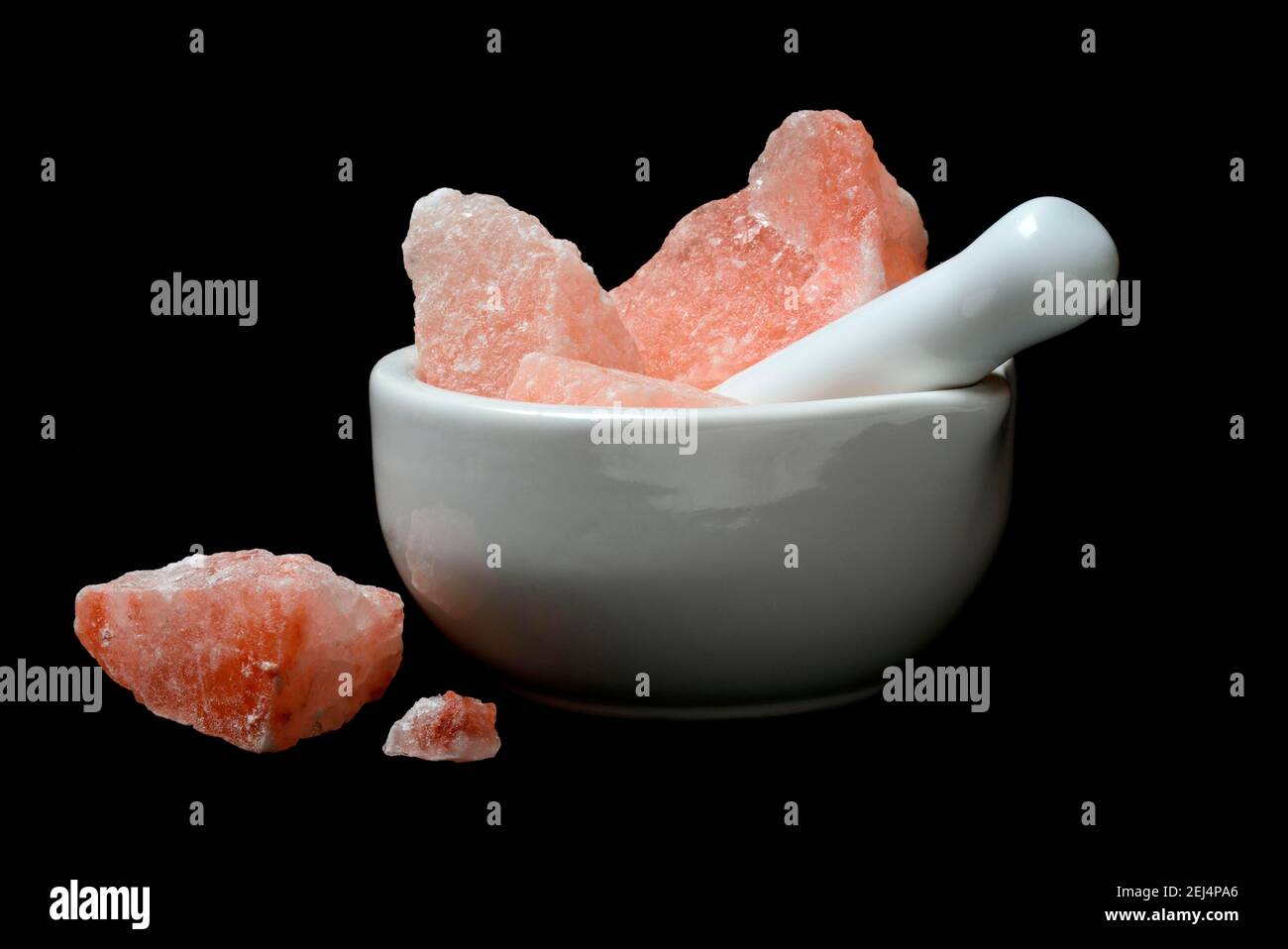 Himalayan salt, mortar, salt crystals, crystal, crystals, Himalayan ...