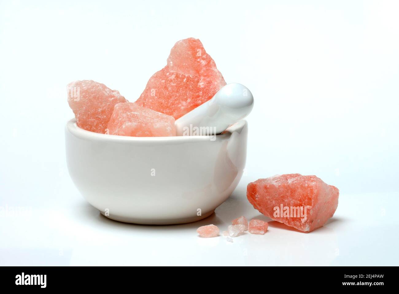 Himalayan salt, mortar, salt crystals, crystal, crystals, Himalayan ...