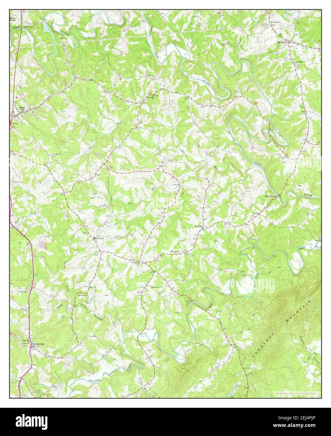 Gladehill, Virginia, map 1964, 1:24000, United States of America by ...