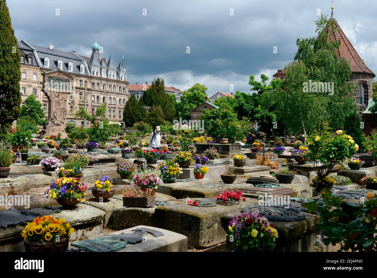 Johannisfriedhof cemetery hi-res stock photography and images - Alamy