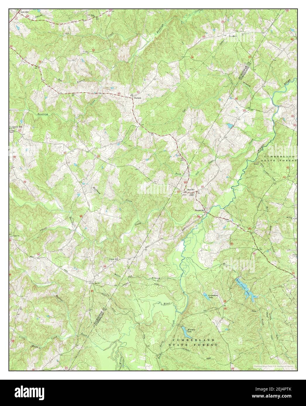 Virginia gold map Cut Out Stock Images & Pictures - Alamy