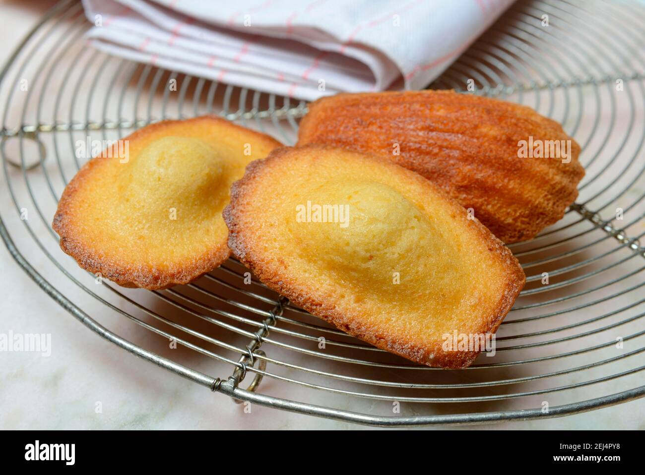 Madeleine pastry france hi-res stock photography and images - Alamy