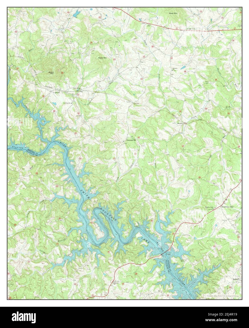 Goodview, Virginia, map 1967, 1:24000, United States of America by ...