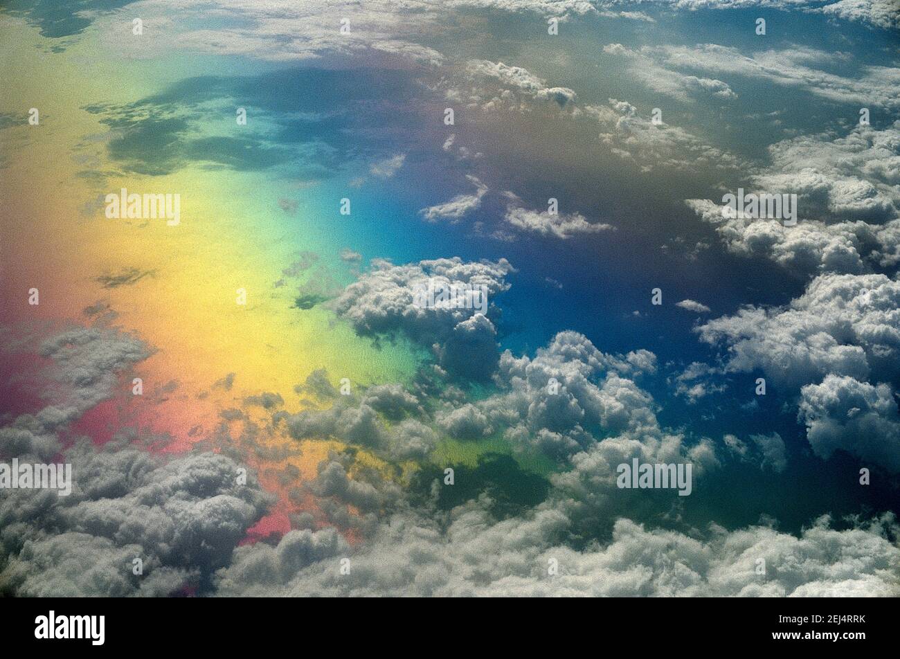 Indian ocean view from the plane 1987 (Photo on photographic film Stock ...