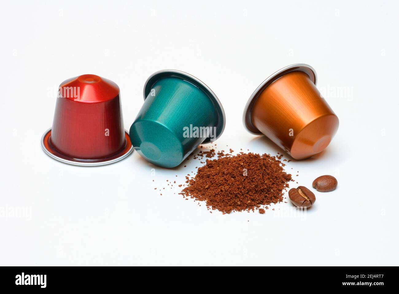 Coffee capsules and ground coffee, coffee capsules, capsule coffee ...