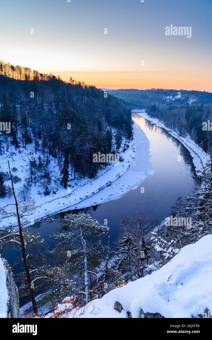 Vltava in winter hi-res stock photography and images - Alamy