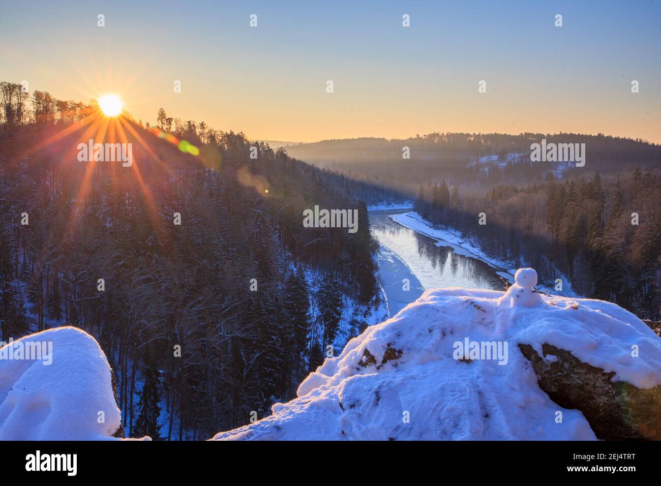Vltava in winter hi-res stock photography and images - Alamy