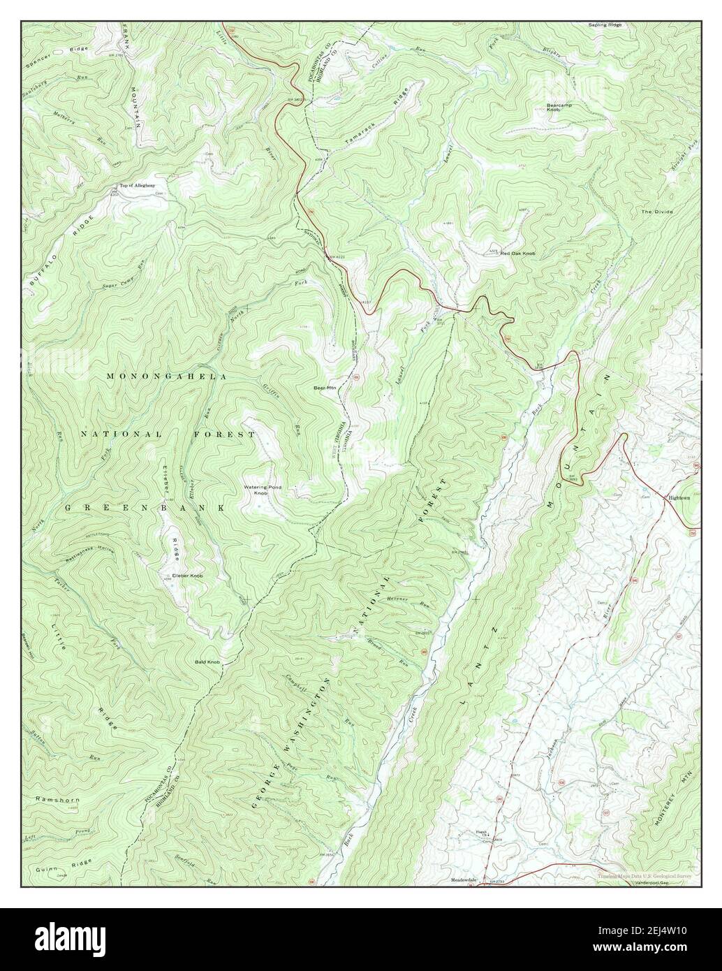 Hightown map hi-res stock photography and images - Alamy
