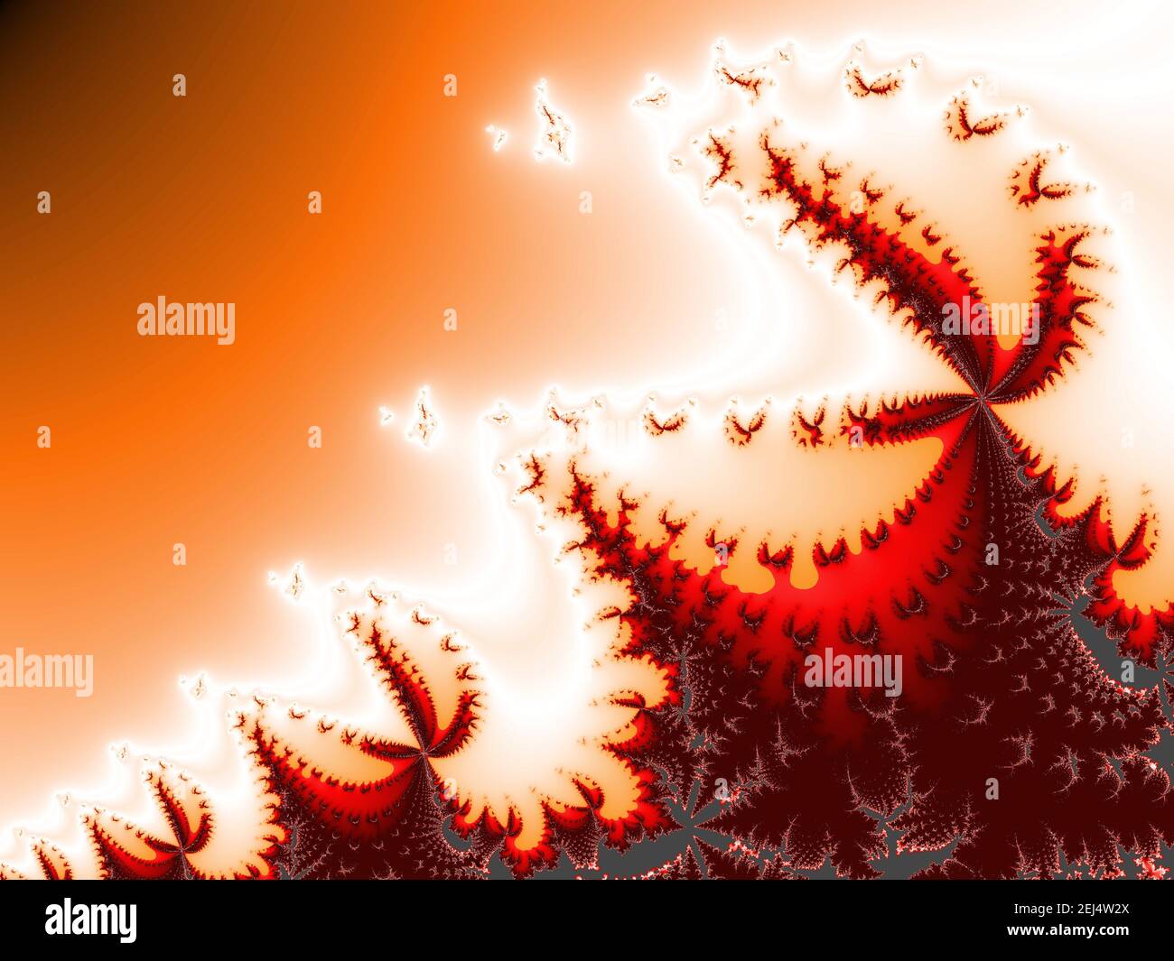 An Abstract digital art rendering of fractal art image background in ...