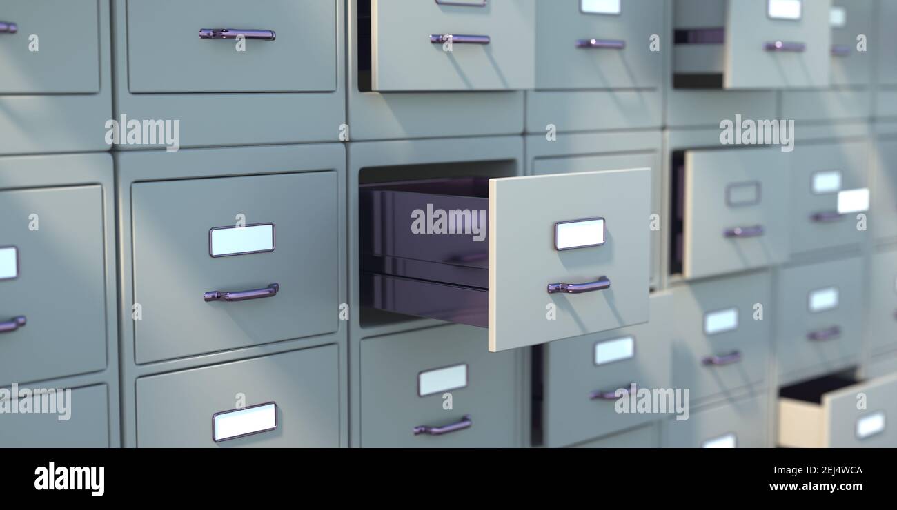 Government Filing Cabinet Halls