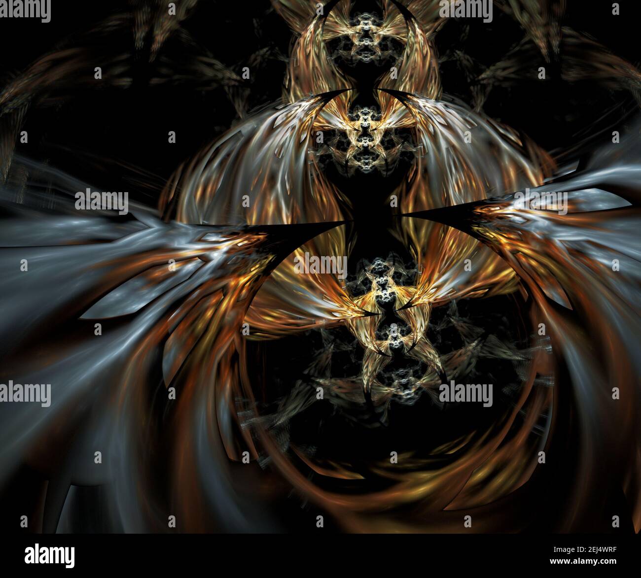 Computer generated fractal artwork for creative art,design and ...