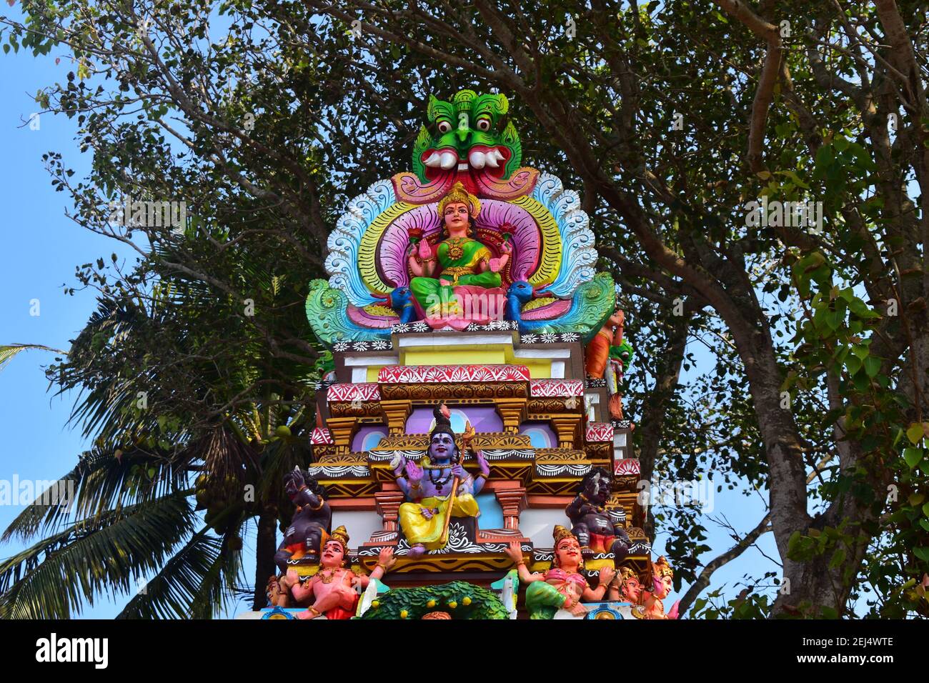 Aazhimala Lord Siva Temple Stock Photo - Alamy
