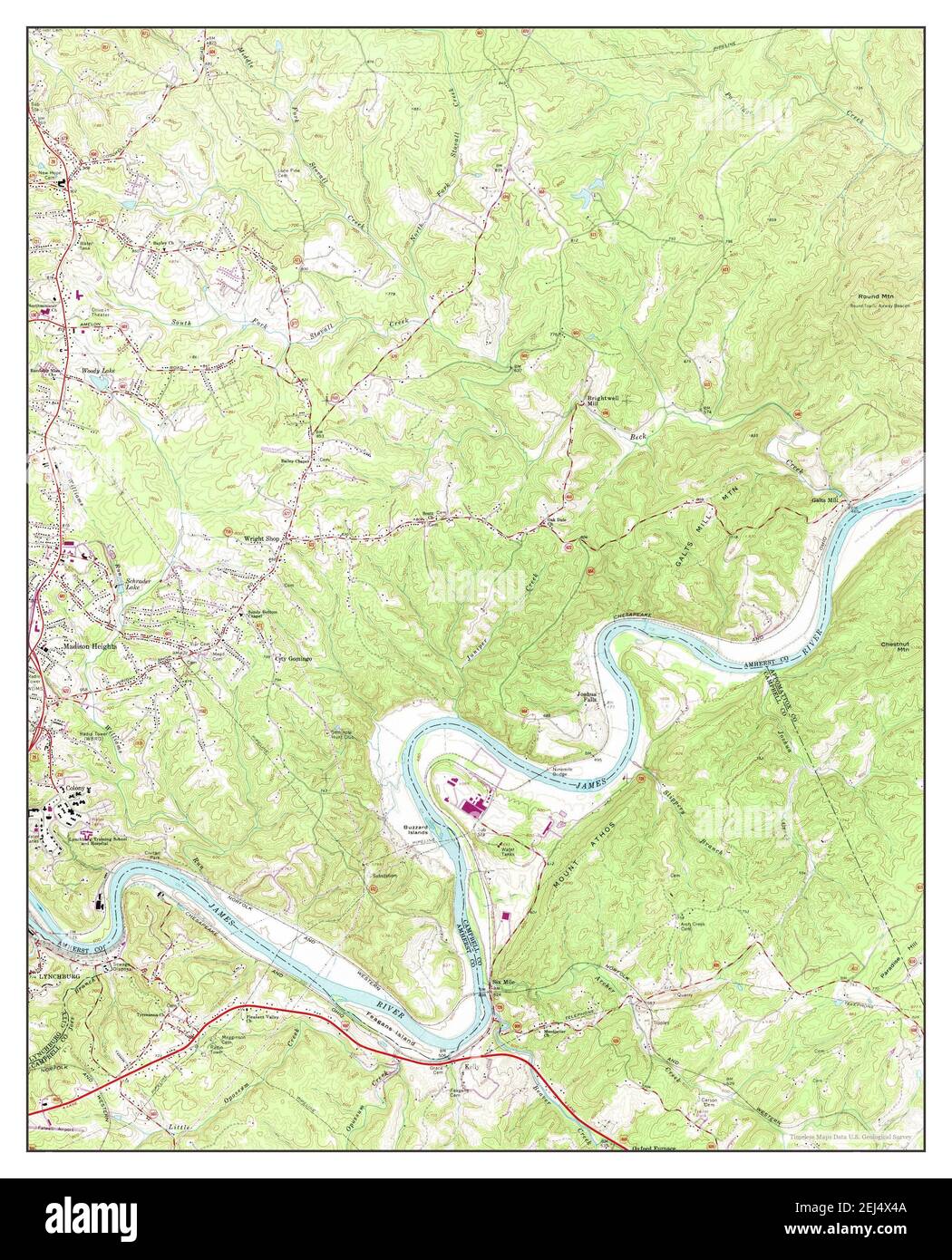 Kelly, Virginia, map 1963, 1:24000, United States of America by ...