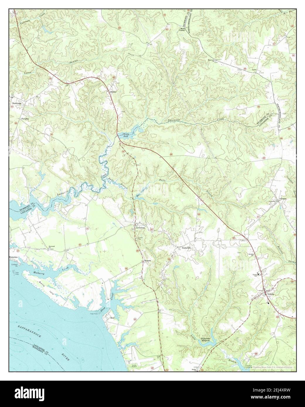 Lively, Virginia, map 1968, 1:24000, United States of America by ...