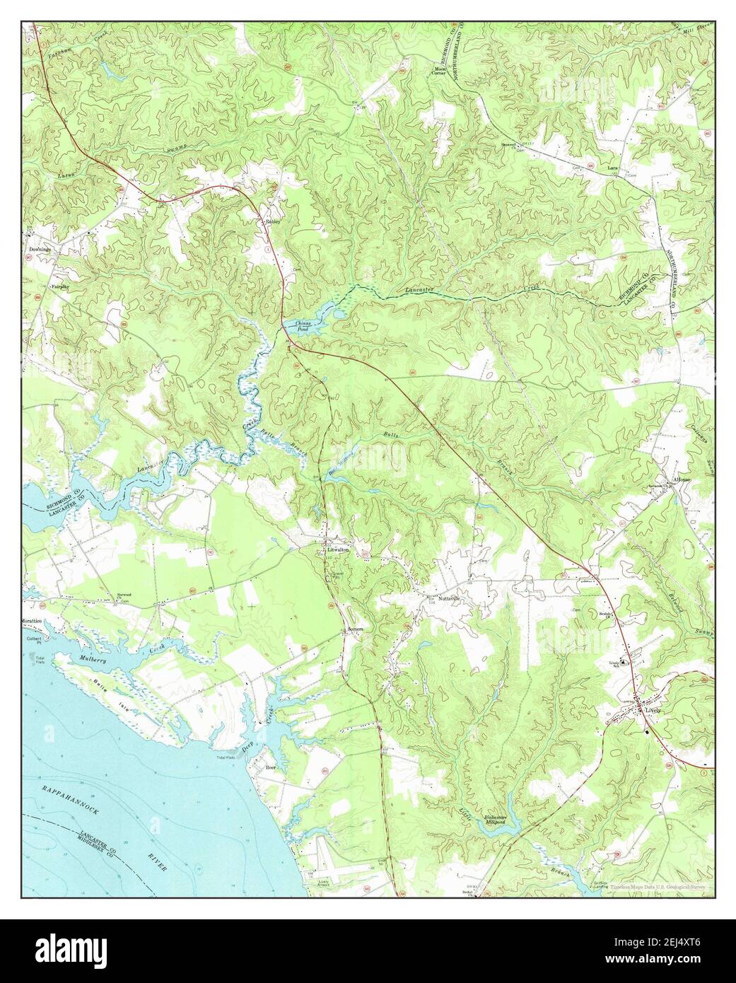 Lively, Virginia, map 1968, 1:24000, United States of America by ...