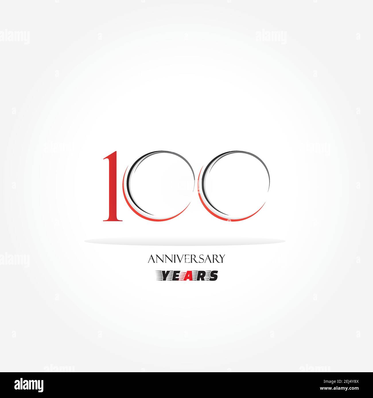 100 years text Stock Vector Images - Alamy