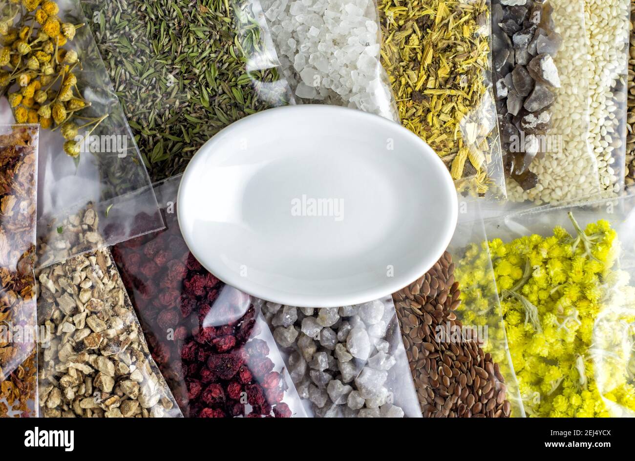 Packaged herbal and mineral ingredients and components for creating ...