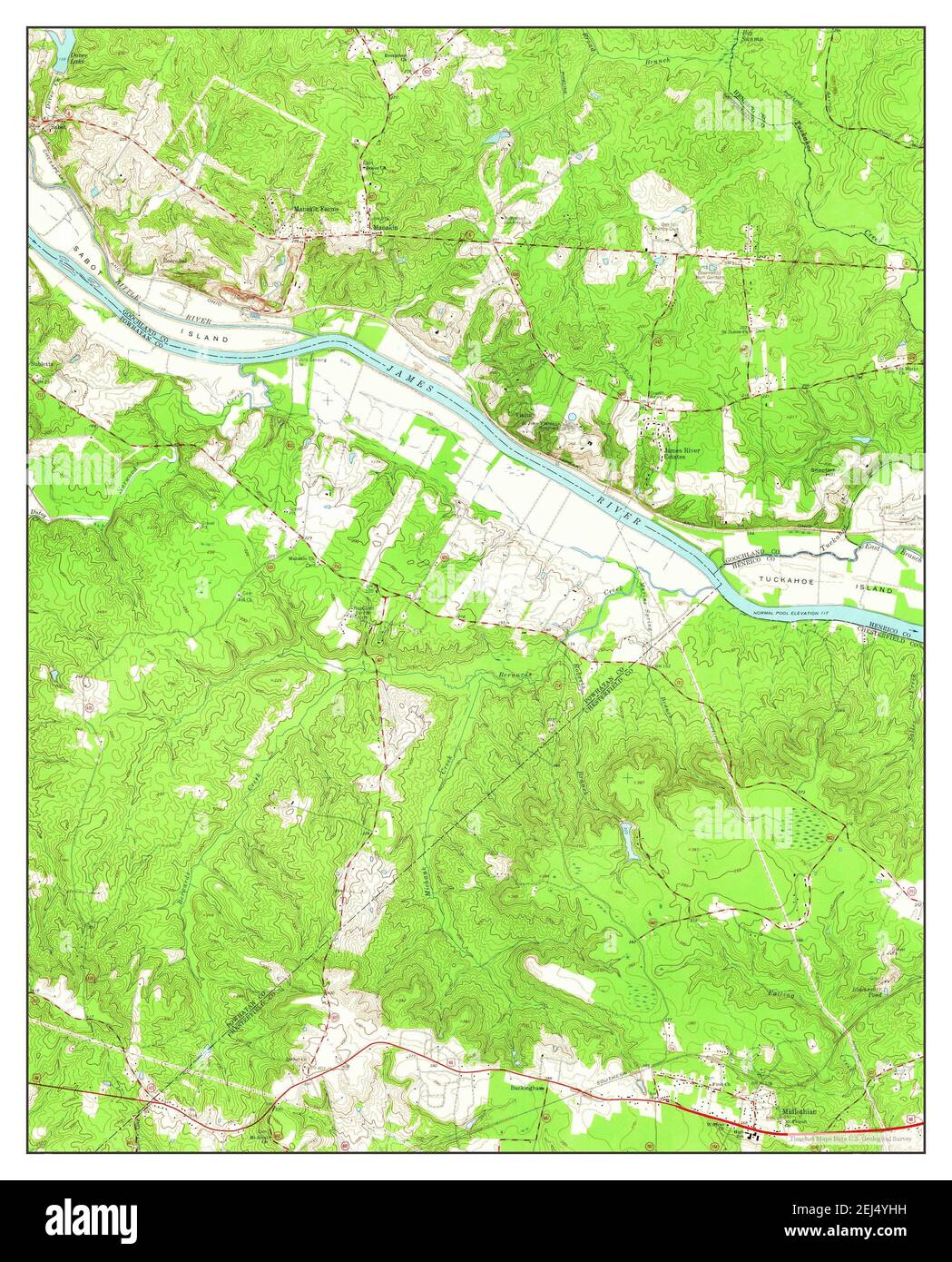Midlothian Map High Resolution Stock Photography and Images - Alamy
