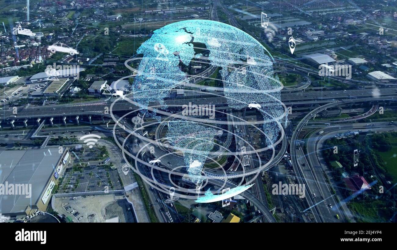 Intelligent logistics hi-res stock photography and images - Alamy