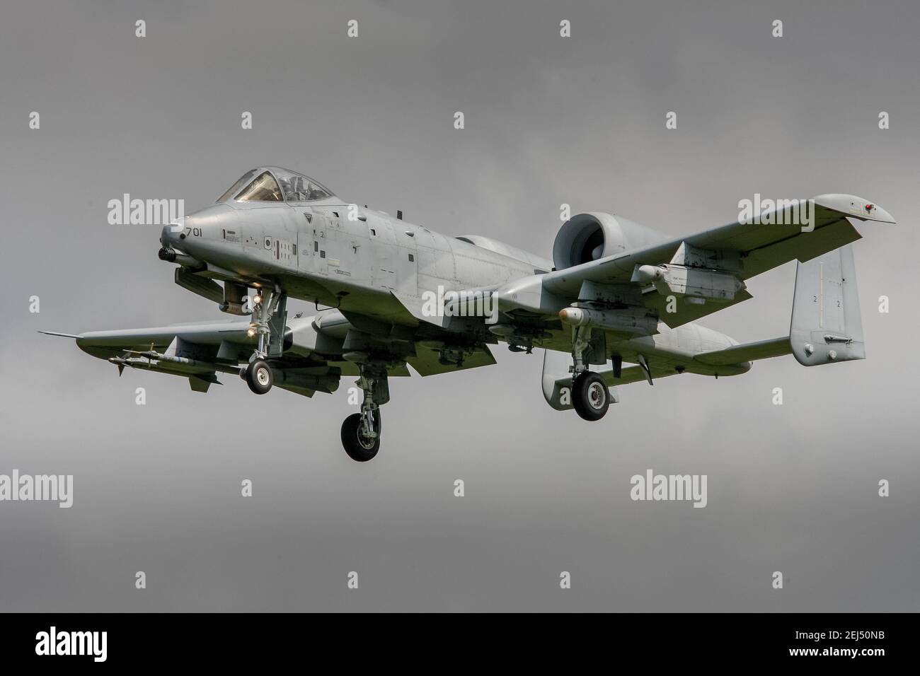 A-10 Thunderbolt Ground attack and battlefield support jet of the ...
