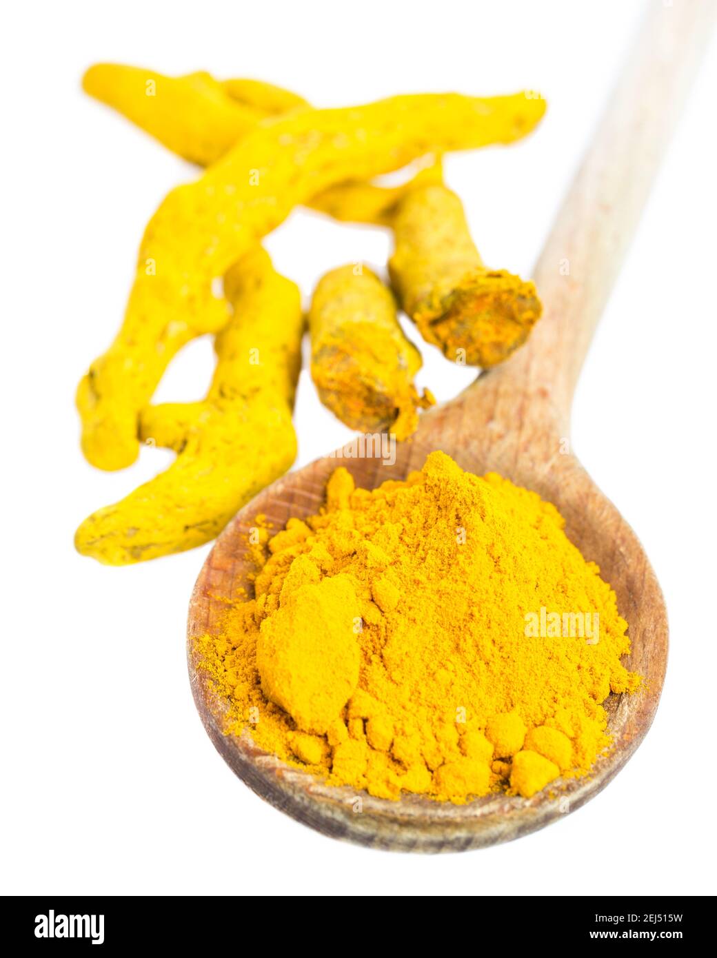 Turmeric roots and powder hi-res stock photography and images - Alamy