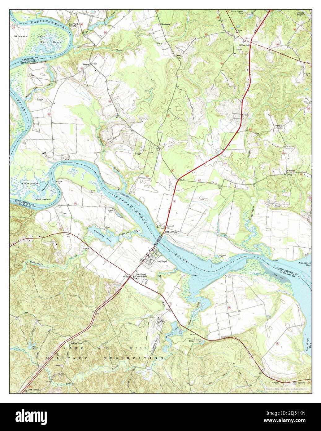 Royal port map hi-res stock photography and images - Alamy