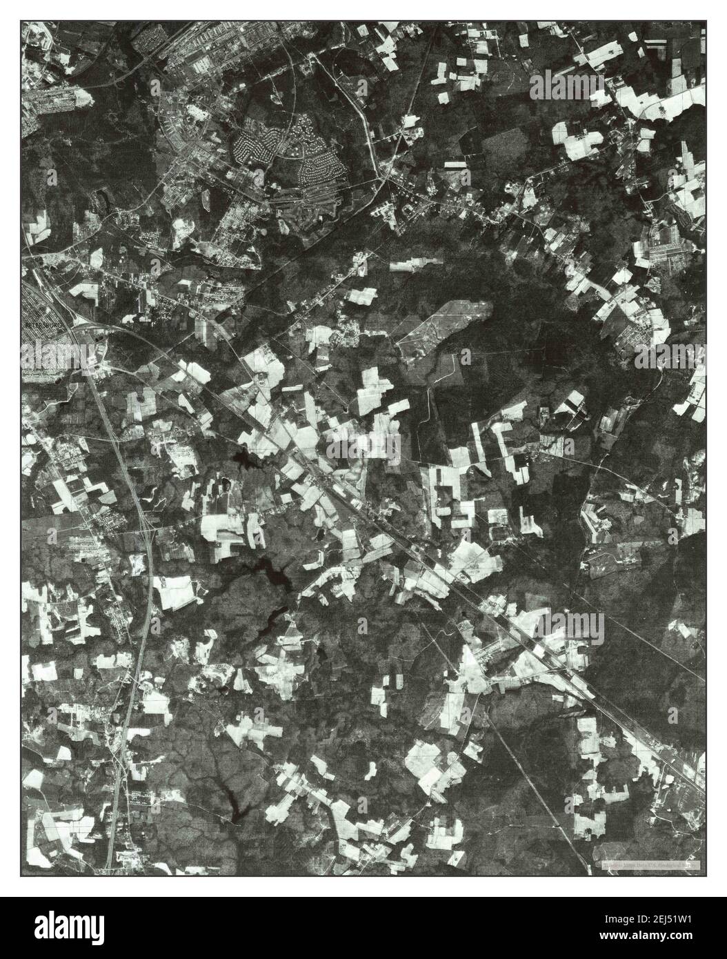 Prince George, Virginia, map 1974, 1:24000, United States of America by ...