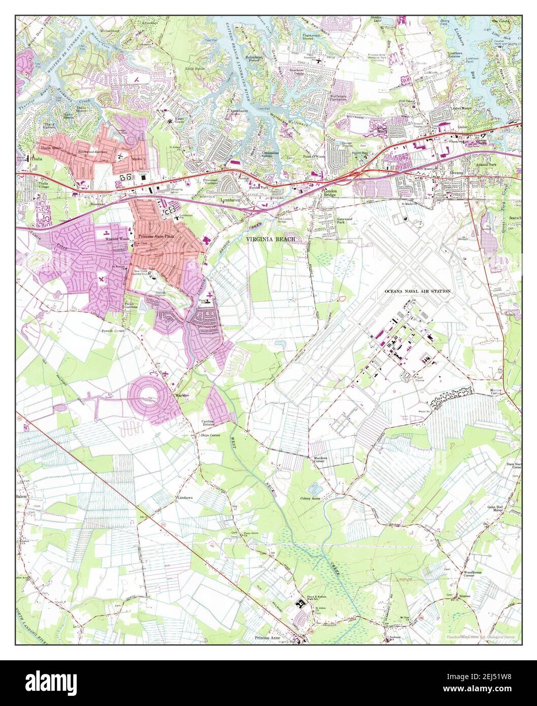 United states virginia princess anne county Cut Out Stock Images ...