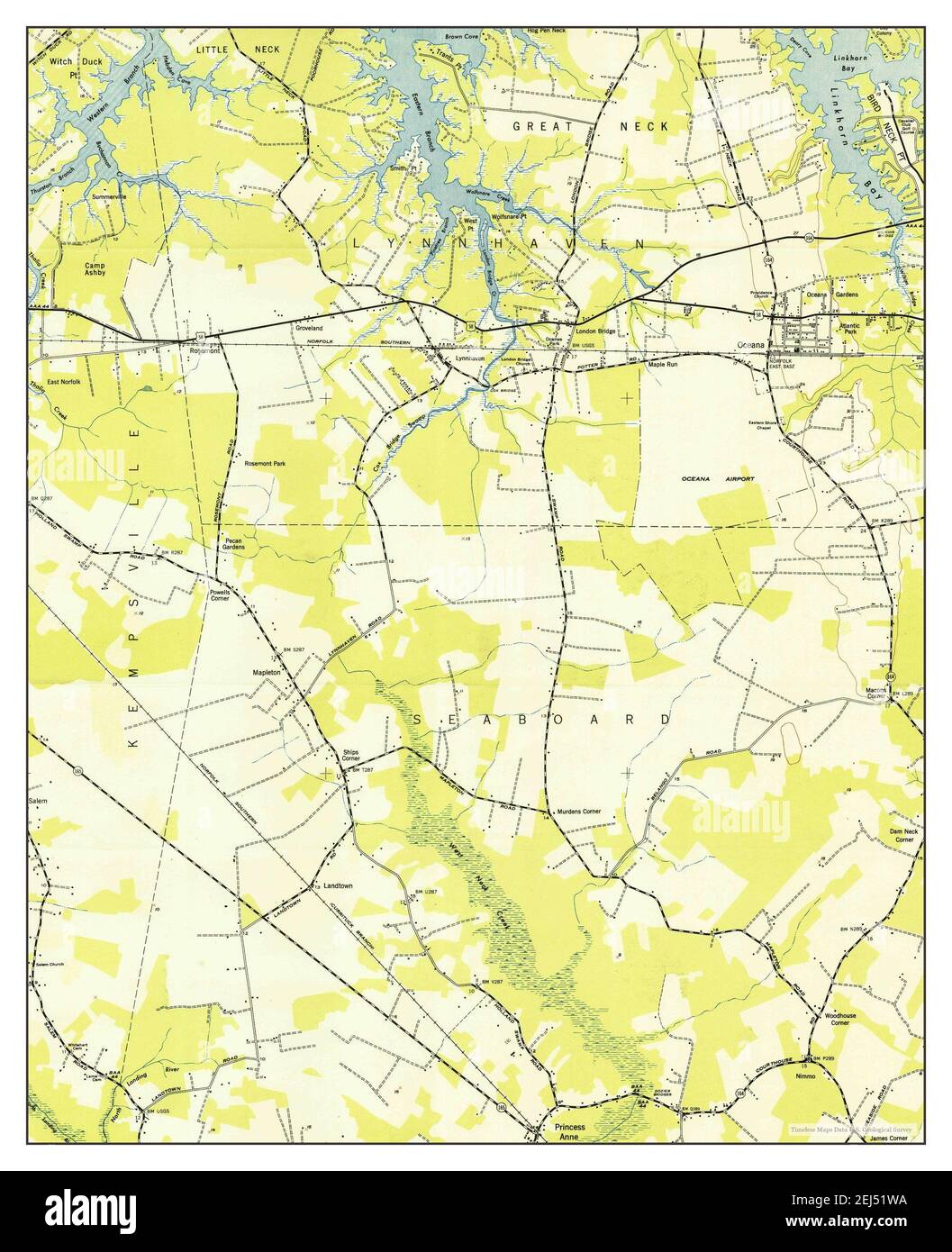 Princess anne county virginia united states Cut Out Stock Images ...