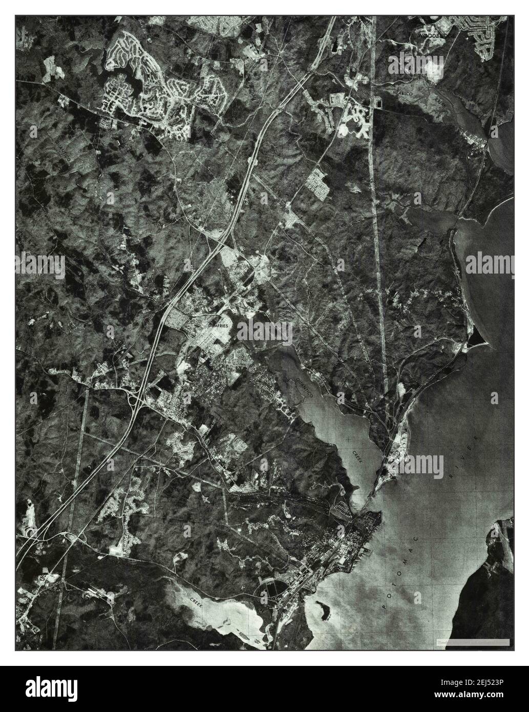 Quantico, Virginia, map 1977, 1:24000, United States of America by ...