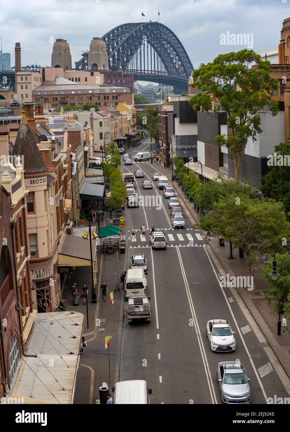 Harbour bridge view hi-res stock photography and images - Alamy