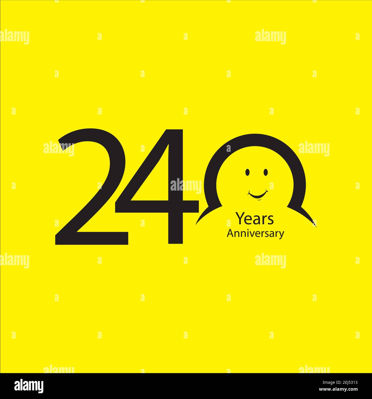 240 years Stock Vector Images - Alamy