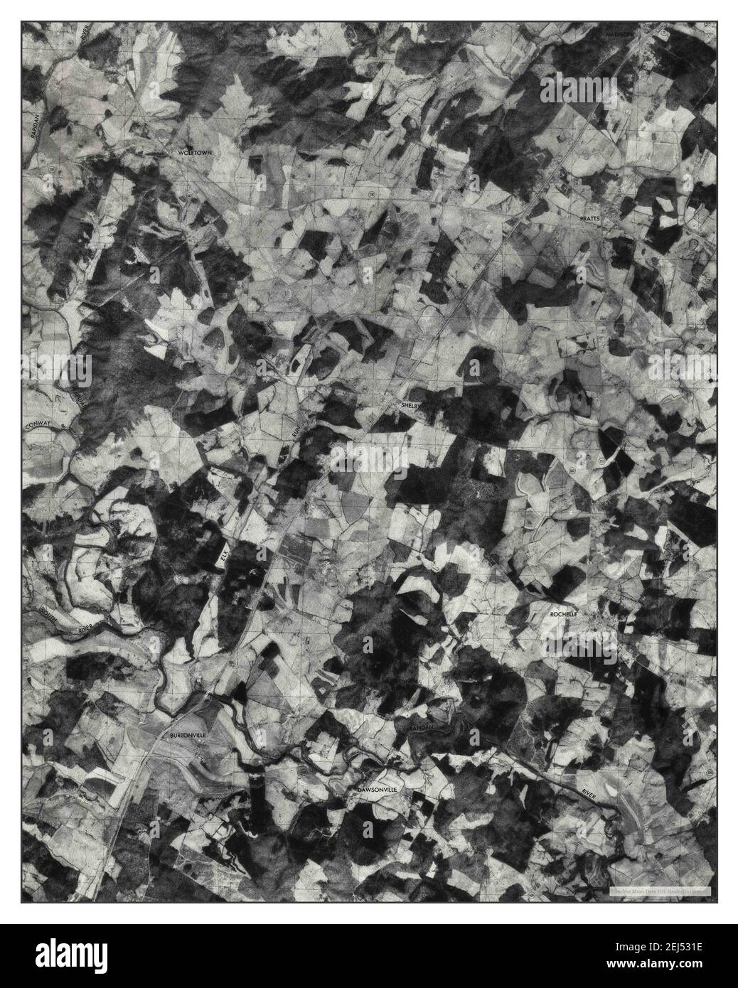 1977 map hi-res stock photography and images - Alamy