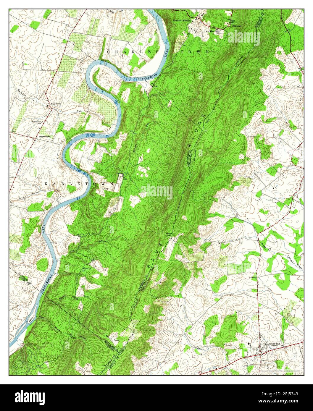 Map of rose hill hi-res stock photography and images - Alamy