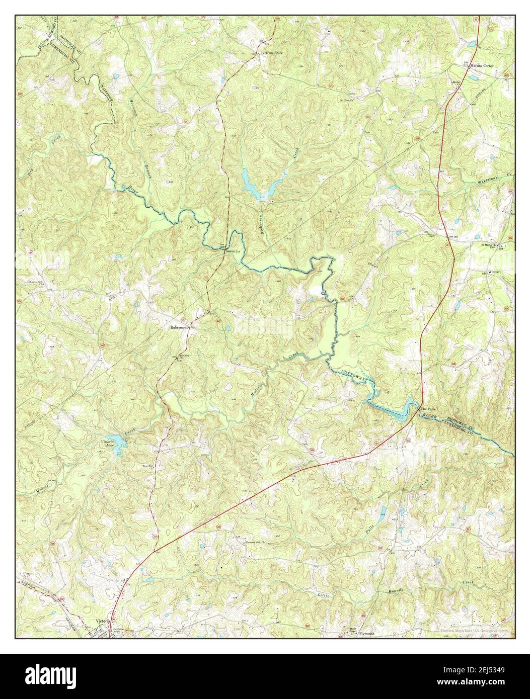Rubermont, Virginia, map 1968, 1:24000, United States of America by ...