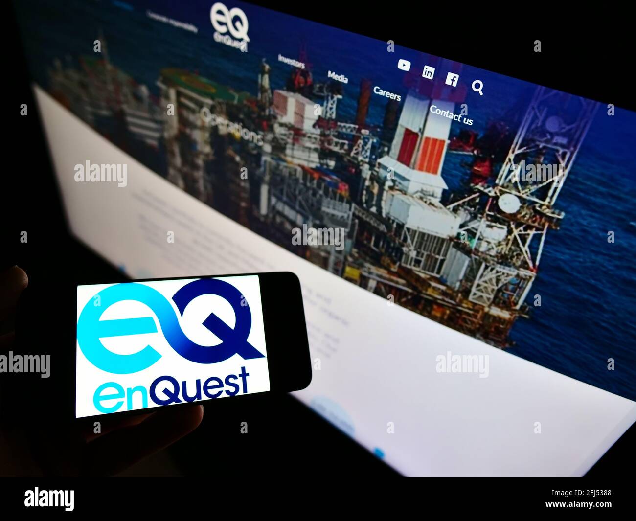 Enquest logo hi-res stock photography and images - Alamy