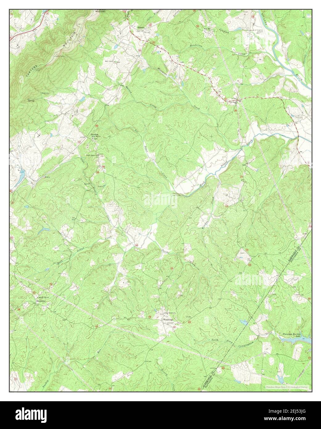 Simeon, Virginia, map 1967, 1:24000, United States of America by ...