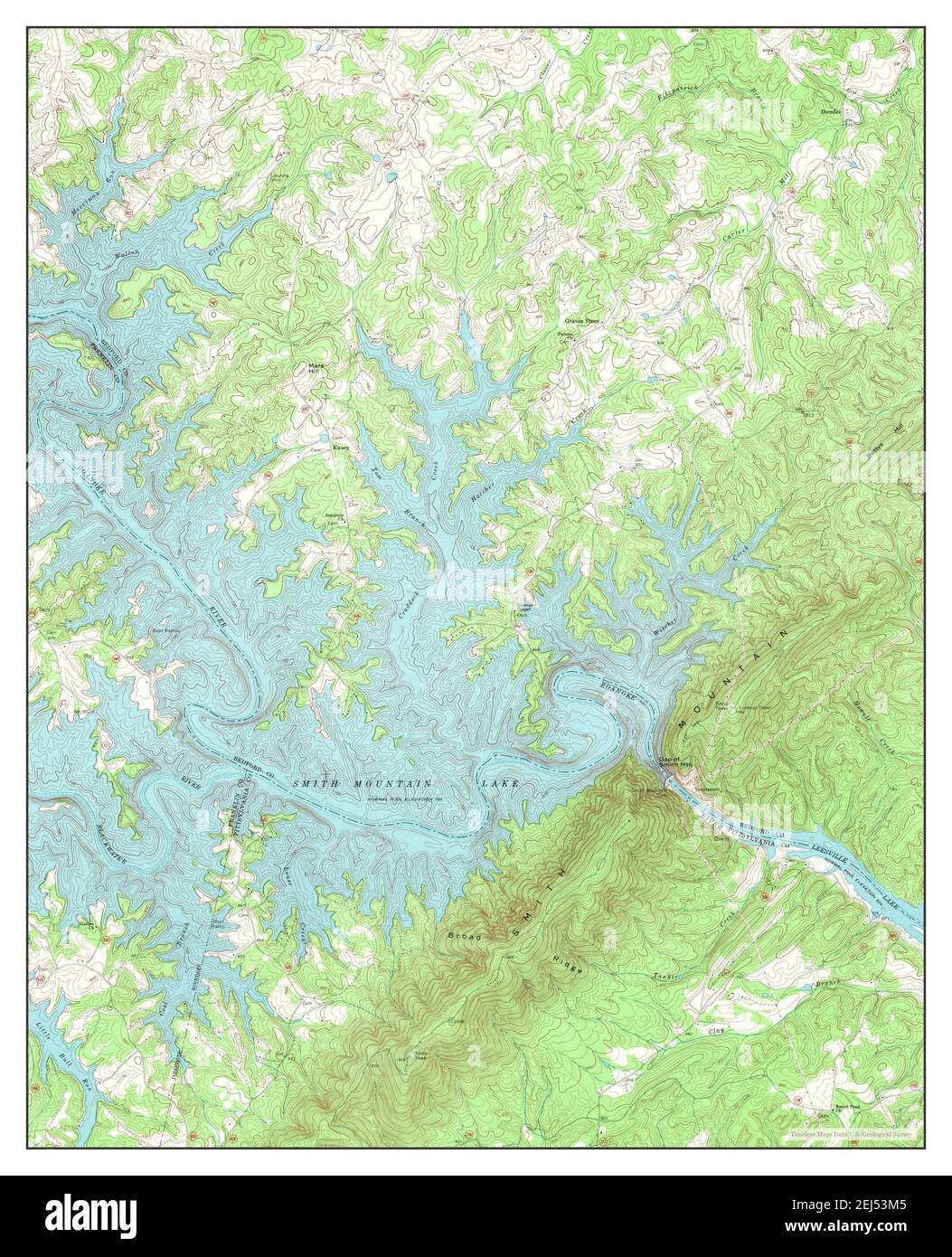 Smith map virginia hi-res stock photography and images - Alamy