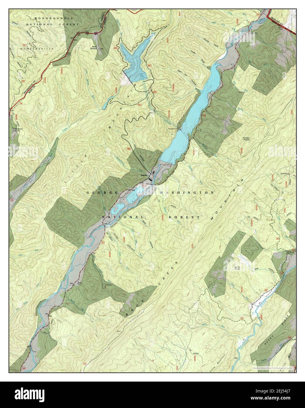 Sunrise, Virginia, map 1995, 1:24000, United States of America by ...
