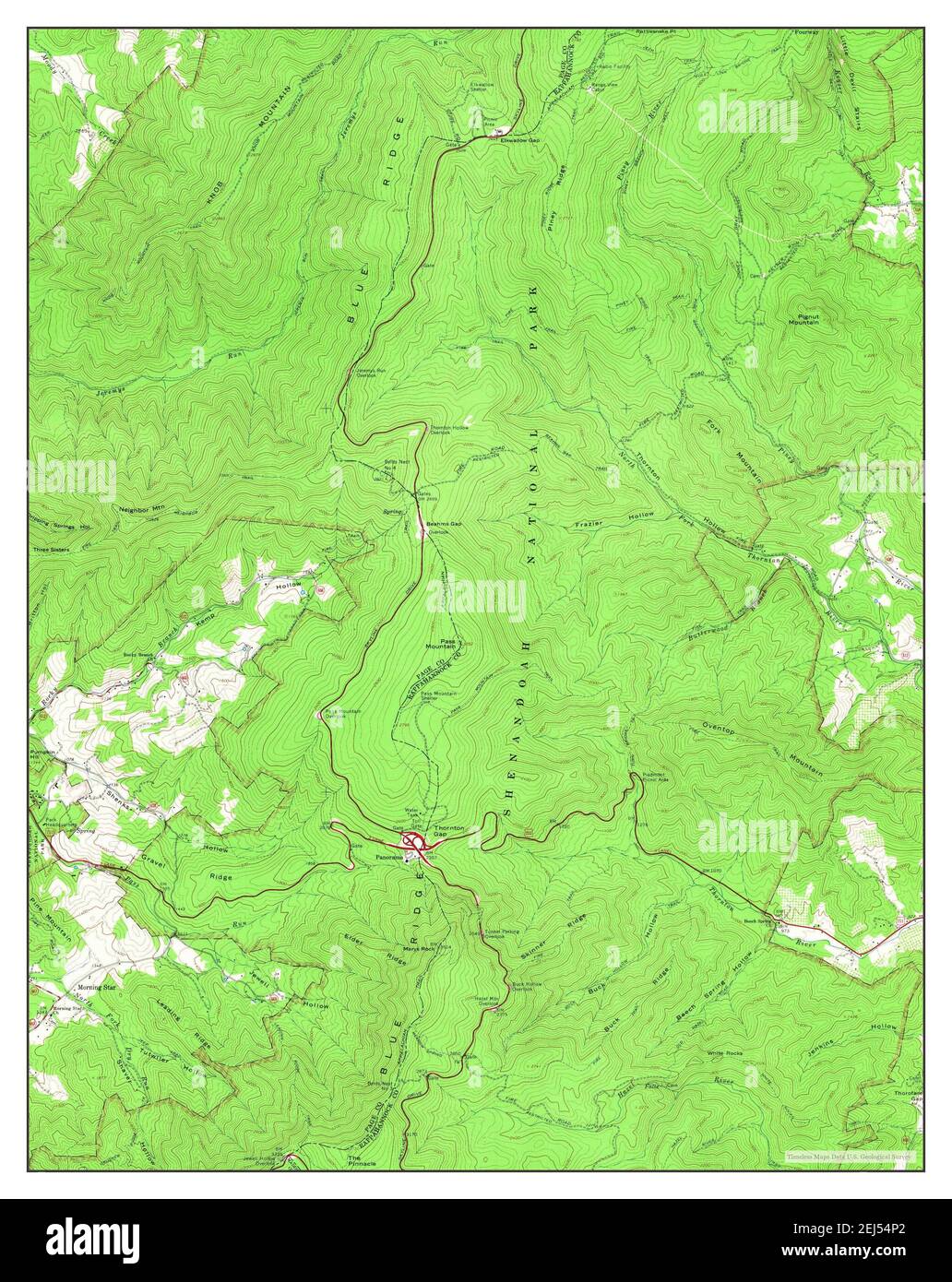 Map of thornton Cut Out Stock Images & Pictures - Alamy