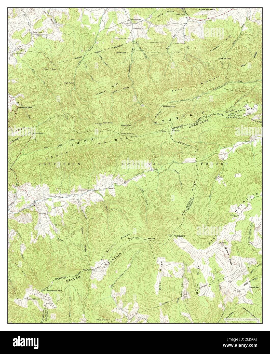 Whitetop mountain virginia hi-res stock photography and images - Alamy