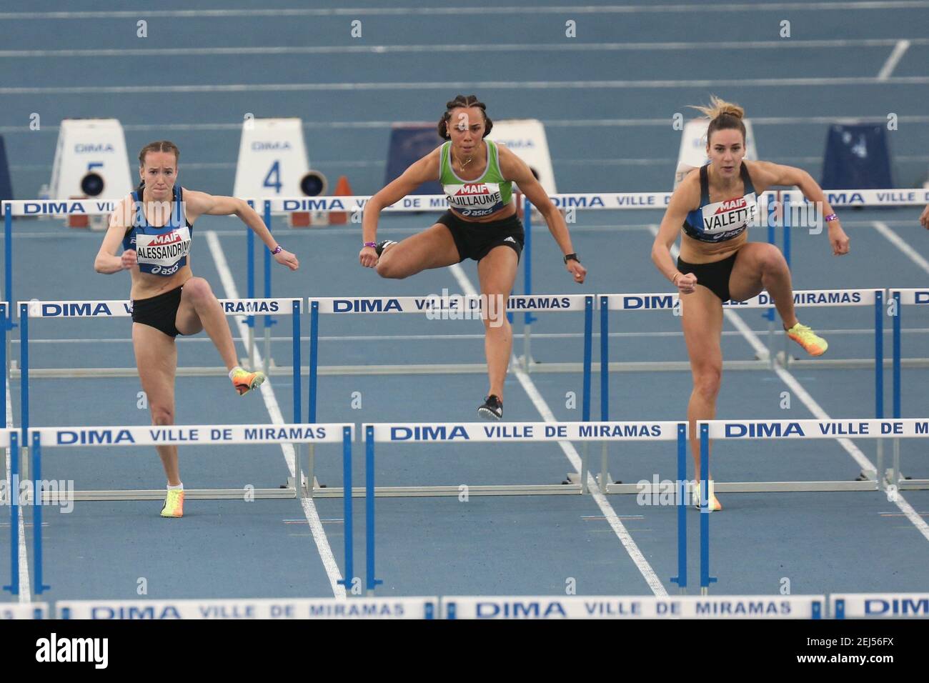 Sacha Alessandrini of Nice Cote D'azur Athletisme , Mathilde Guillaume ...