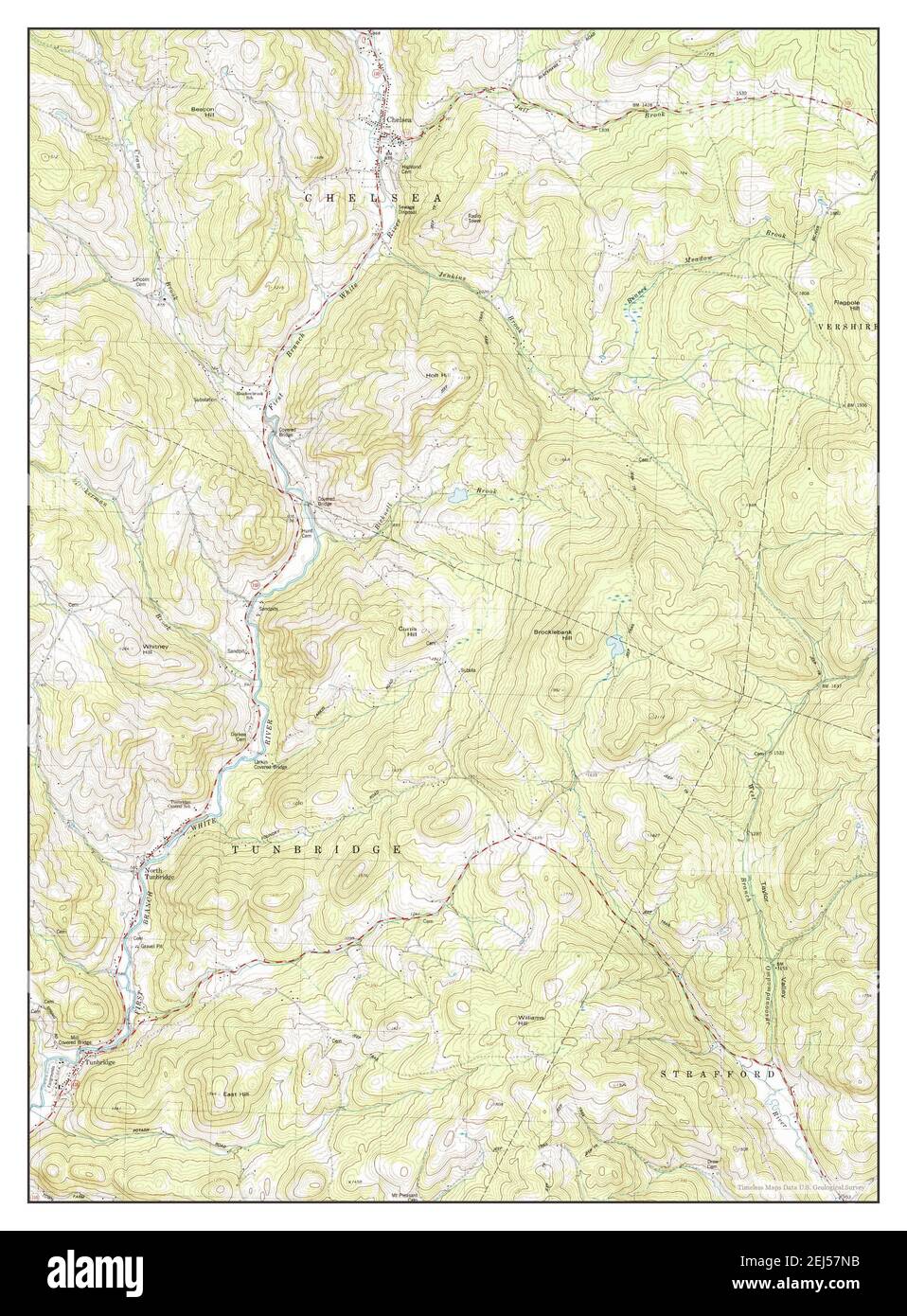 Chelsea, Vermont, map 1981, 1:24000, United States of America by ...