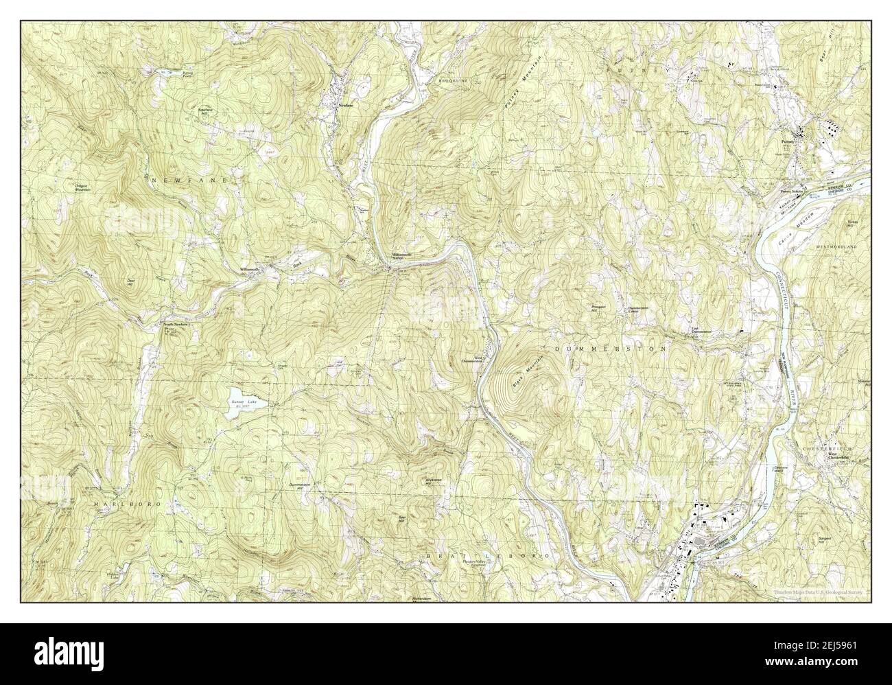Newfane map hi-res stock photography and images - Alamy