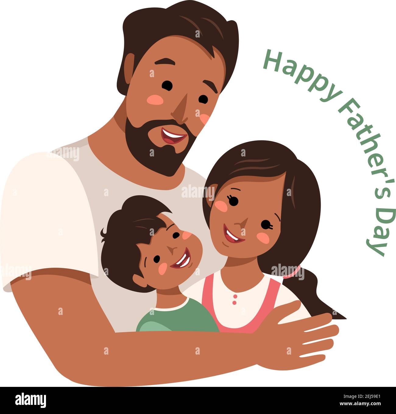 Portrait of parents and son Stock Vector Images - Alamy