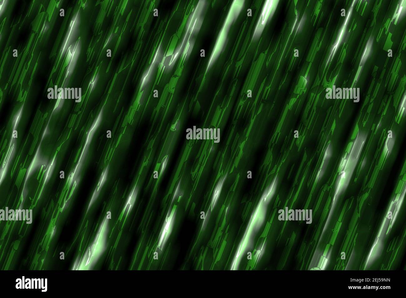 artistic green deep polished steel diagonal lines computer art ...